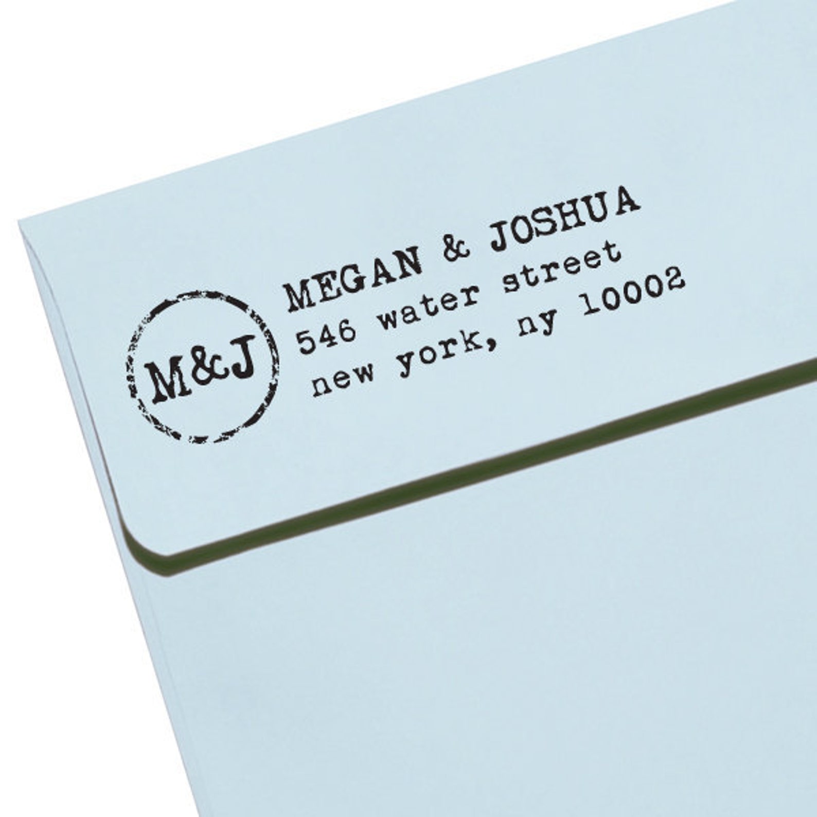 CUSTOM SELF INKING Address Stamp Custom Address Stamp Return - Etsy