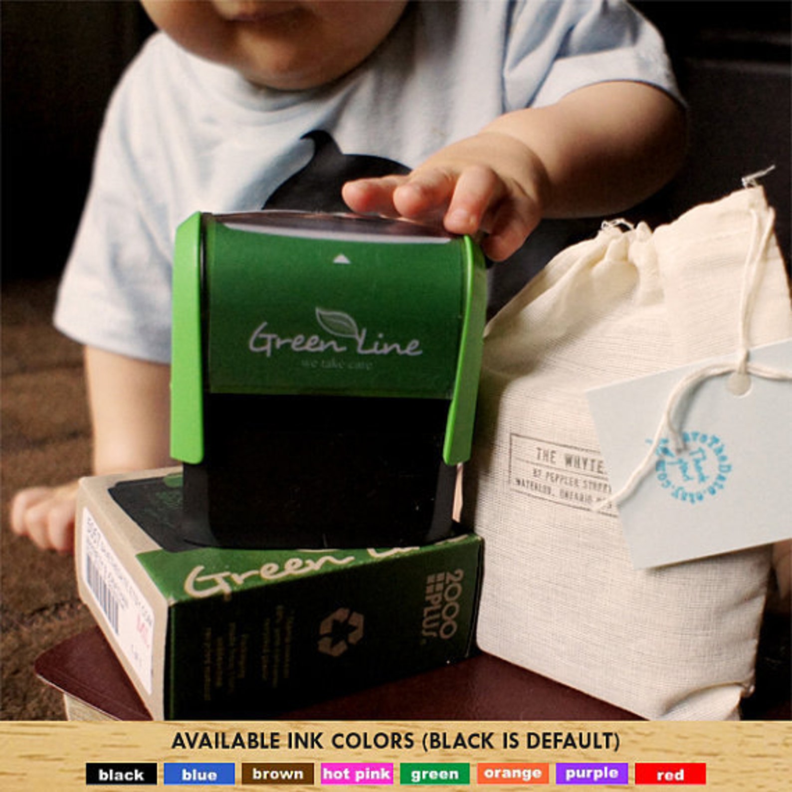 Custom Self Inking Stamp Refill Ink Water Based Self-inking | Etsy