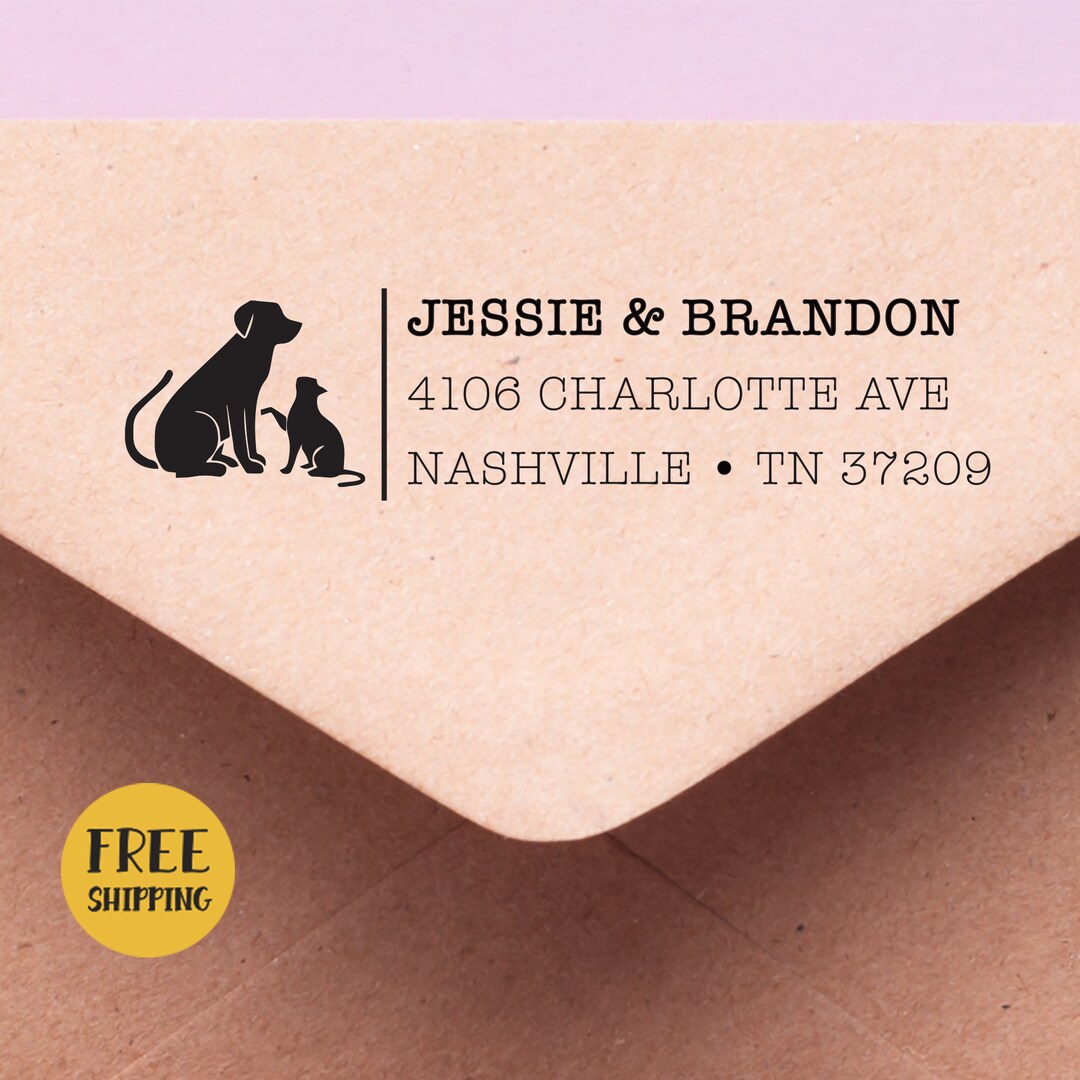 CUSTOM DOG STAMP / Custom Pet Stamp / Animal Stamps / Custom Dog ...