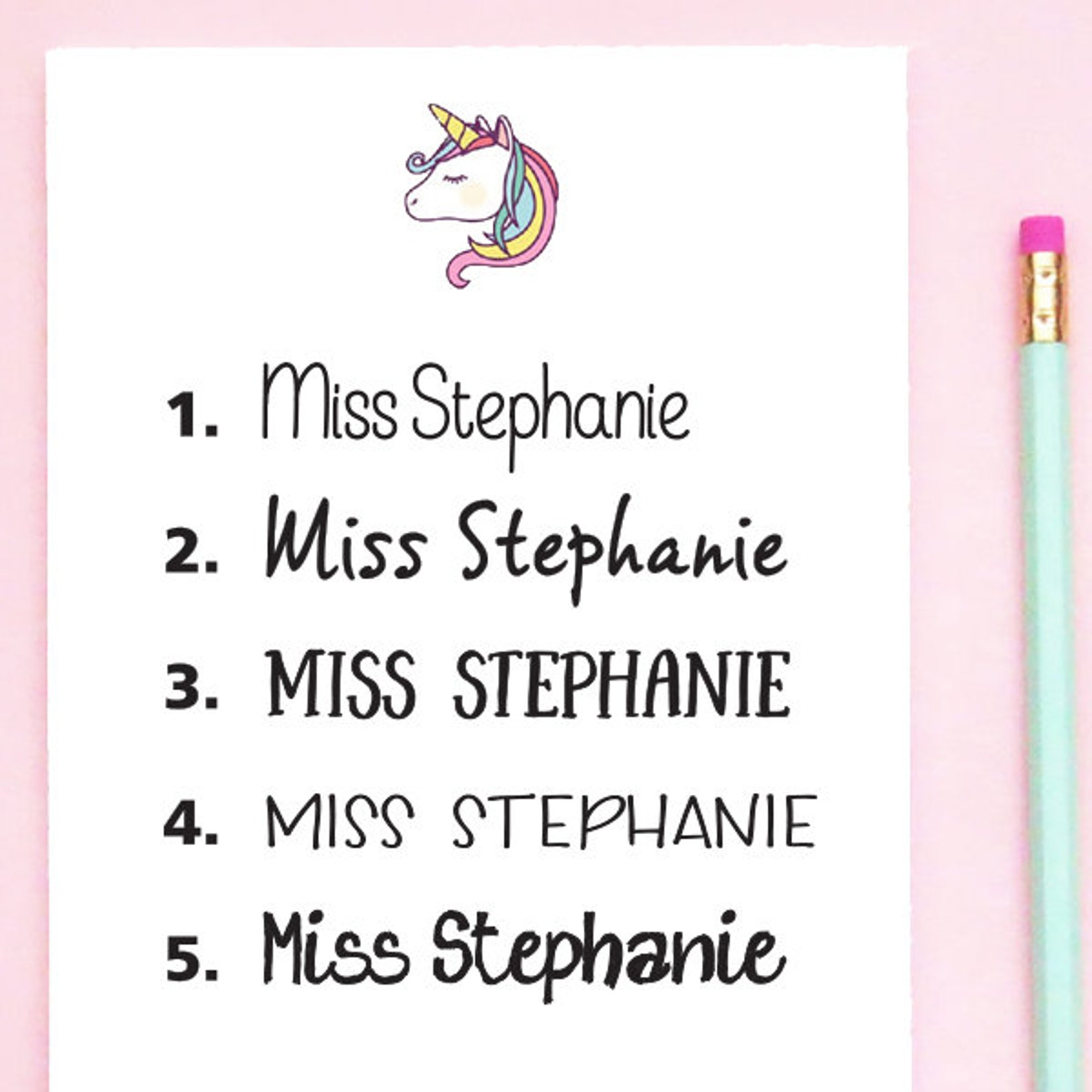 Custom Bitmoji Personalized Self-inking Stamp, Custom Bitmoji Stamp ...