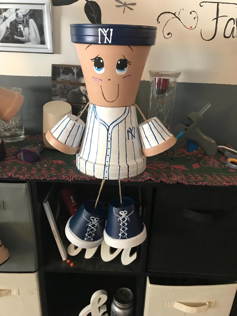 Flower Pot Sport People - Etsy