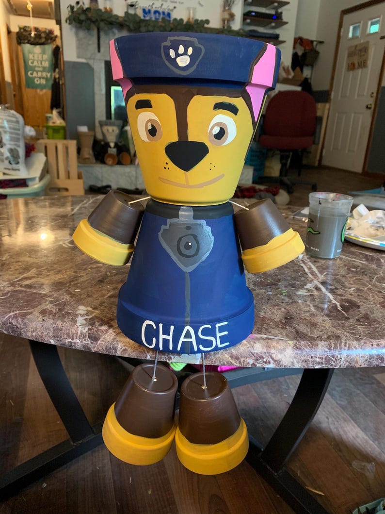 Flower Pottie Characters - Etsy