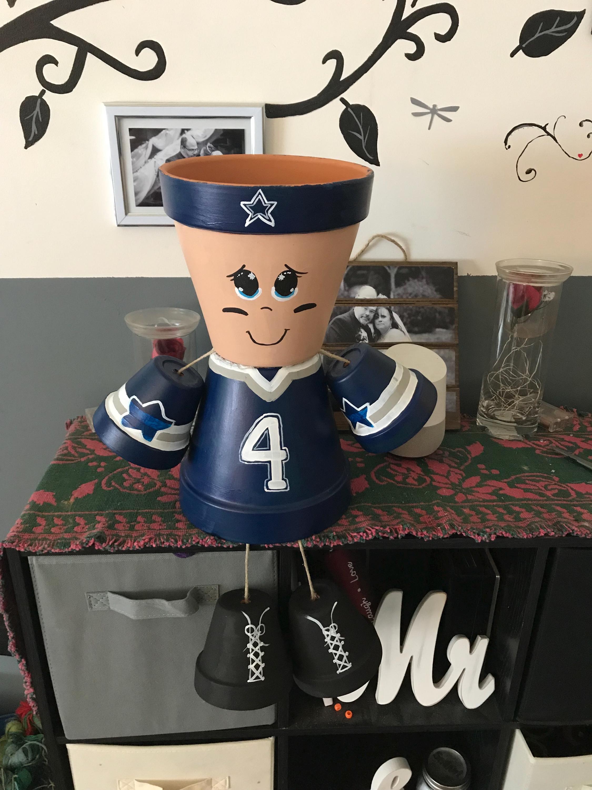 Flower Pot Sport People - Etsy