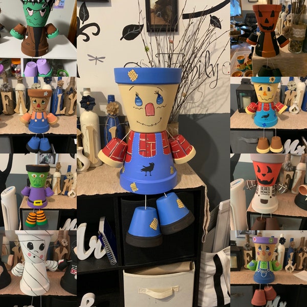 Flower Pot People - Etsy