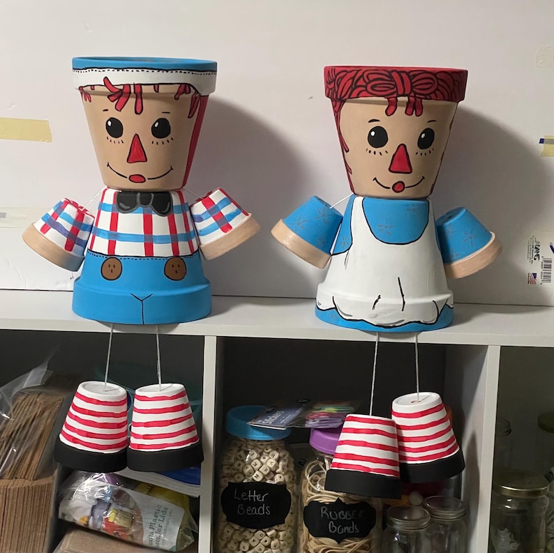 The Whimsy Pot Posse- Characters - Etsy