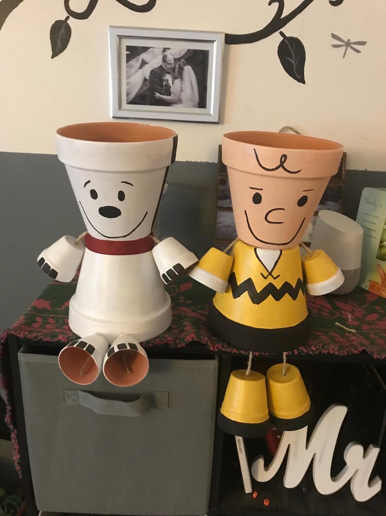 Flower Pottie Characters - Etsy