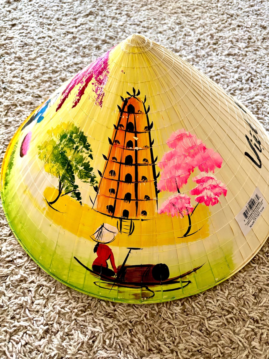 Nón Lá, Vietnamese Conical Hats, Hand Painted Conical Hats, Custom Hats ...