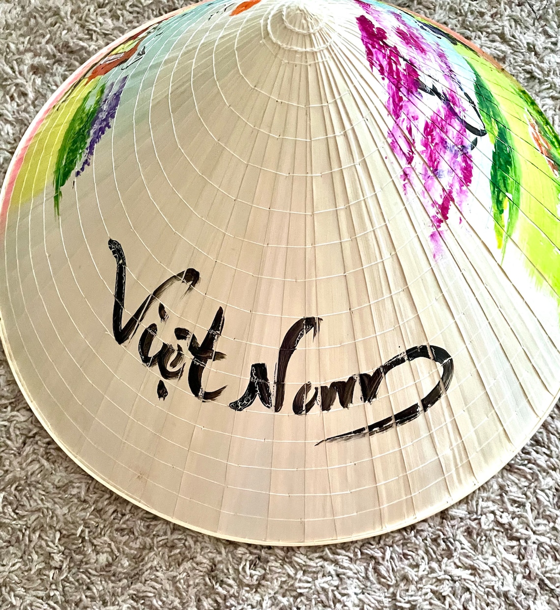 Nón Lá, Vietnamese Conical Hats, Hand Painted Conical Hats, Custom Hats ...