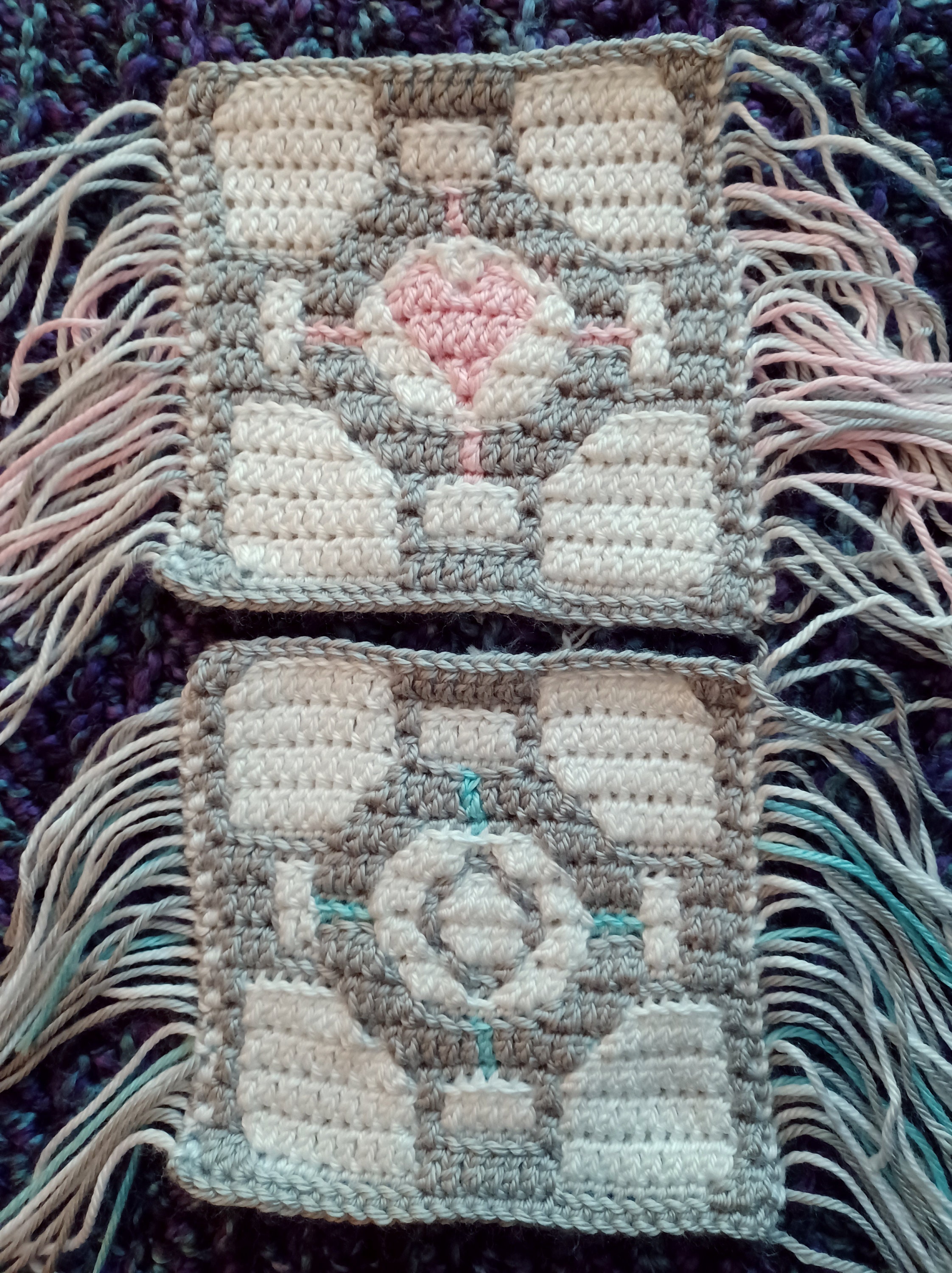 Portal Cubes Mosaic Crochet Pattern - Etsy