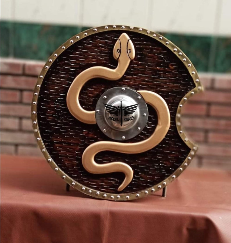 Custom Handmade Snake Wooden Shield, Gift for Him, Birthday Gift - Etsy