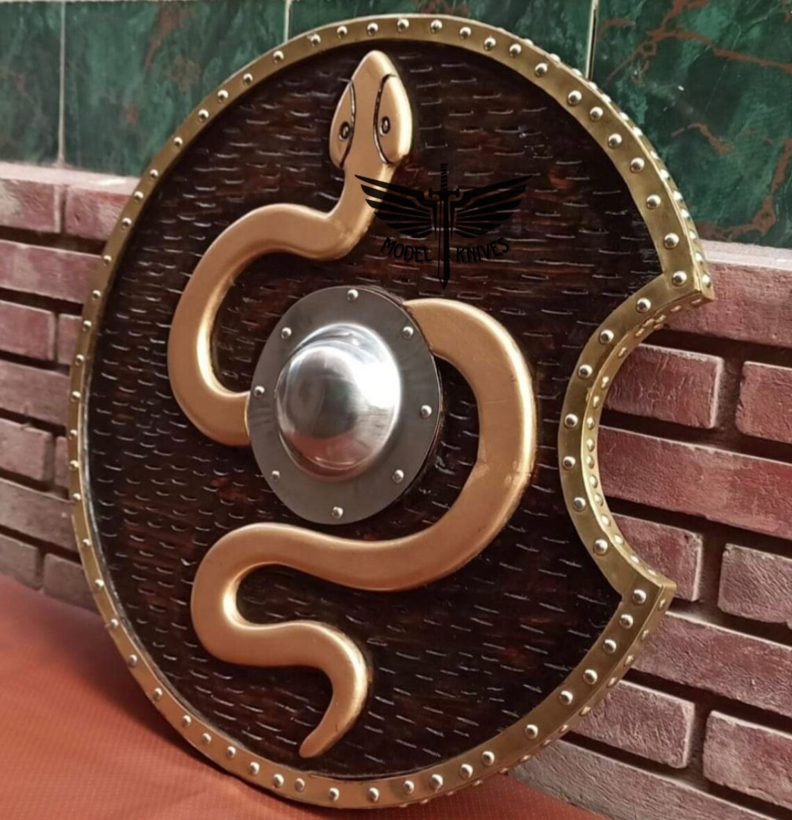 Custom Handmade Snake Wooden Shield, Gift for Him, Birthday Gift - Etsy