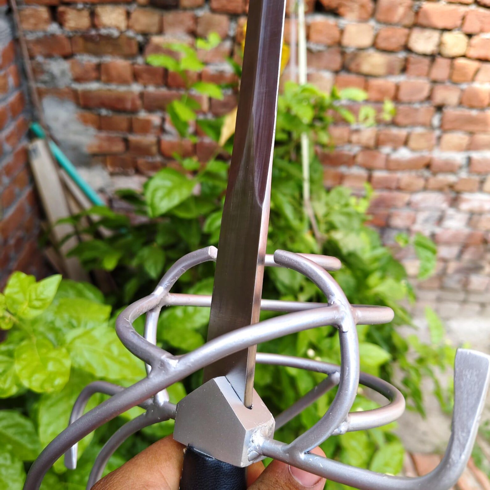 37" Inches Rapier Sword High Carbon Steel With Leather Wrapped Handle ...