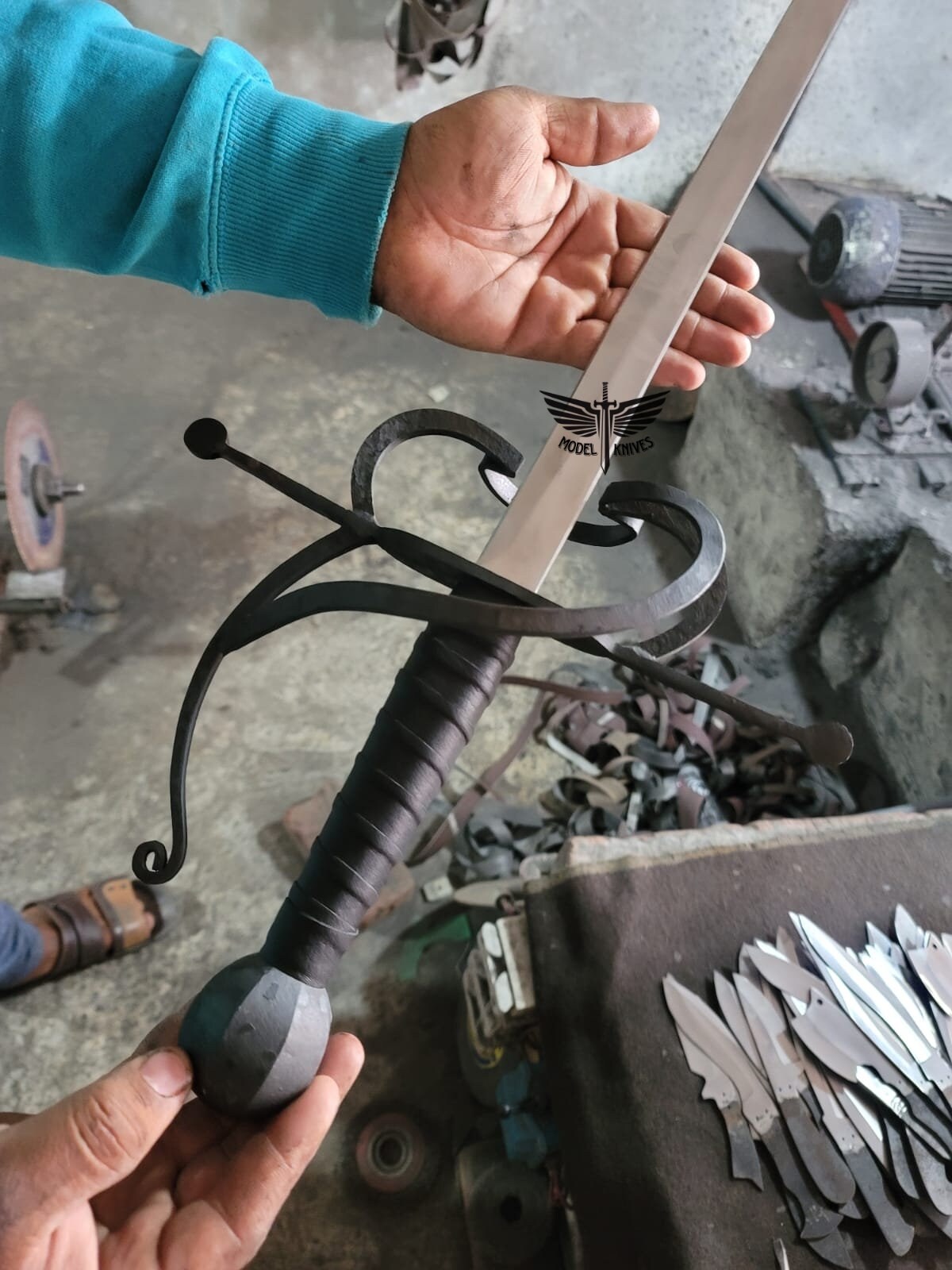 Custom Handmade Carbon Steel Medieval Standard Rapier Sword With ...