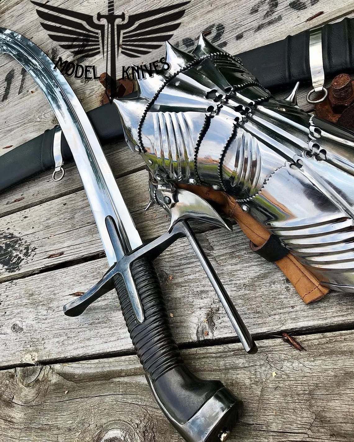 35" Inches Handmade 17th Century LITHUANIAN SABRE Sword High Quality ...