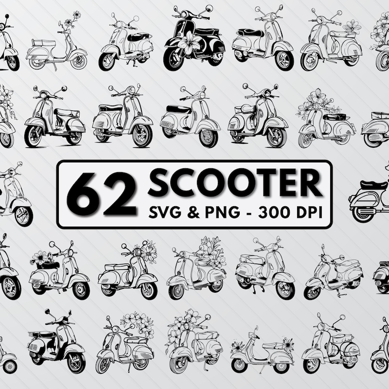 Scooter Decal - Etsy