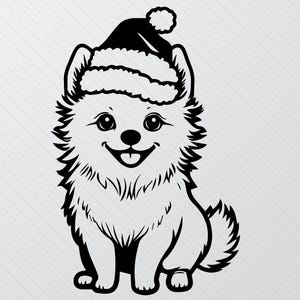 Japanese Spitz SVG Bundle: Dog Silhouette Clipart (PNG, Vector) - Etsy