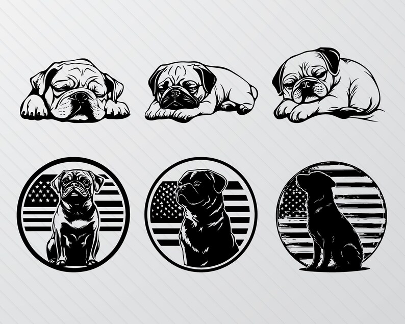 Chug Dog Svg Bundle, Chug Dog Silhouette Cut File for Cricut, Chug Dog ...