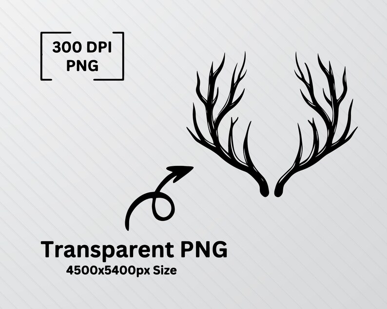 Deer Antlers Silhouette Svg, Deer Antlers Svg Bundle Cut File Cricut ...