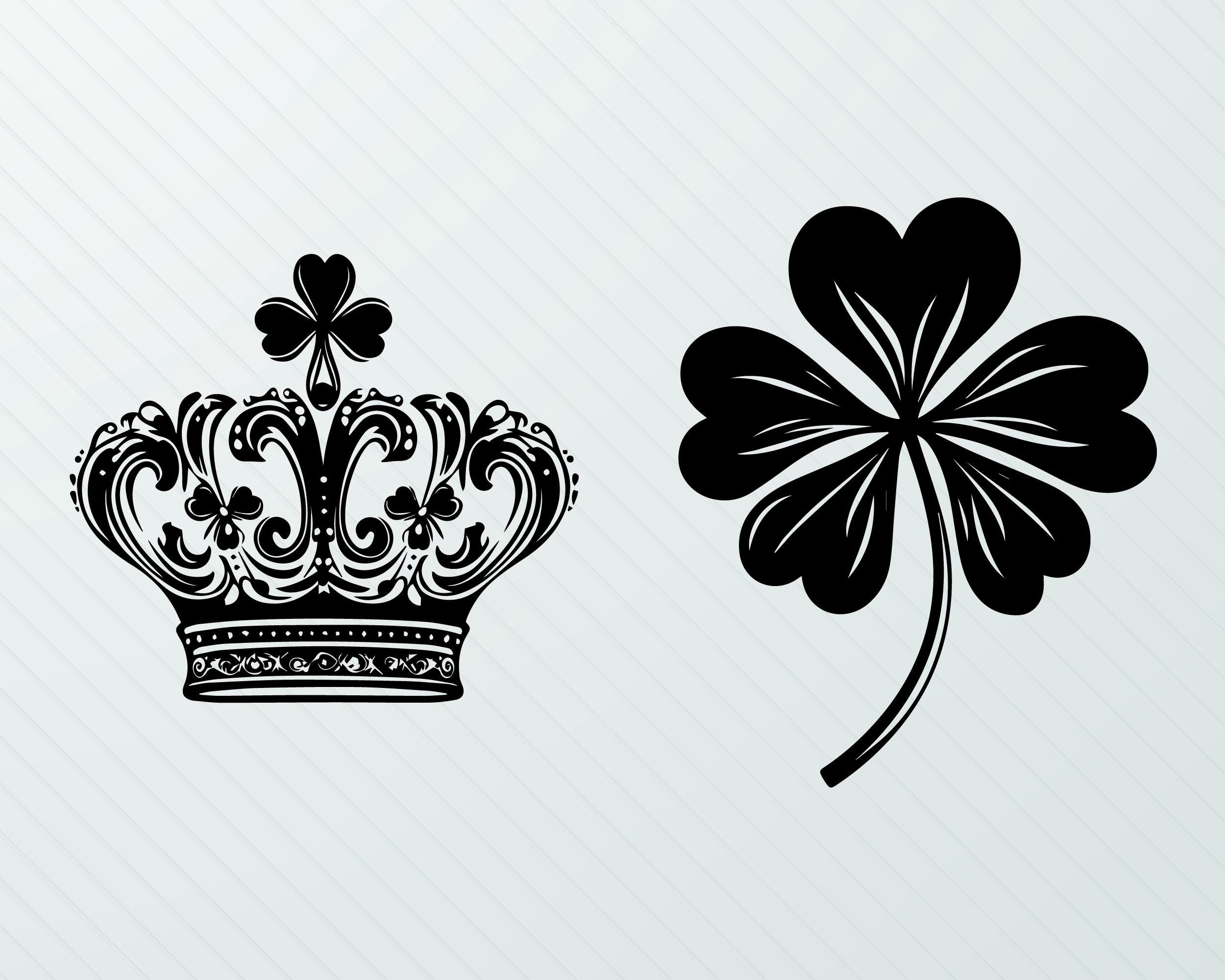 Shamrock SVG: St. Patrick's Day Clover Cut Files (PNG, Vector) - Etsy