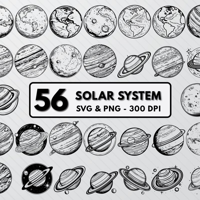 Solar Icon Svg - Etsy UK