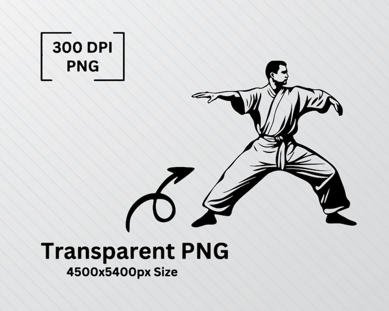 Tai Chi Silhouette Svg, Tai Chi Svg Cut File, Tai Chi Girl Boy Clipart ...