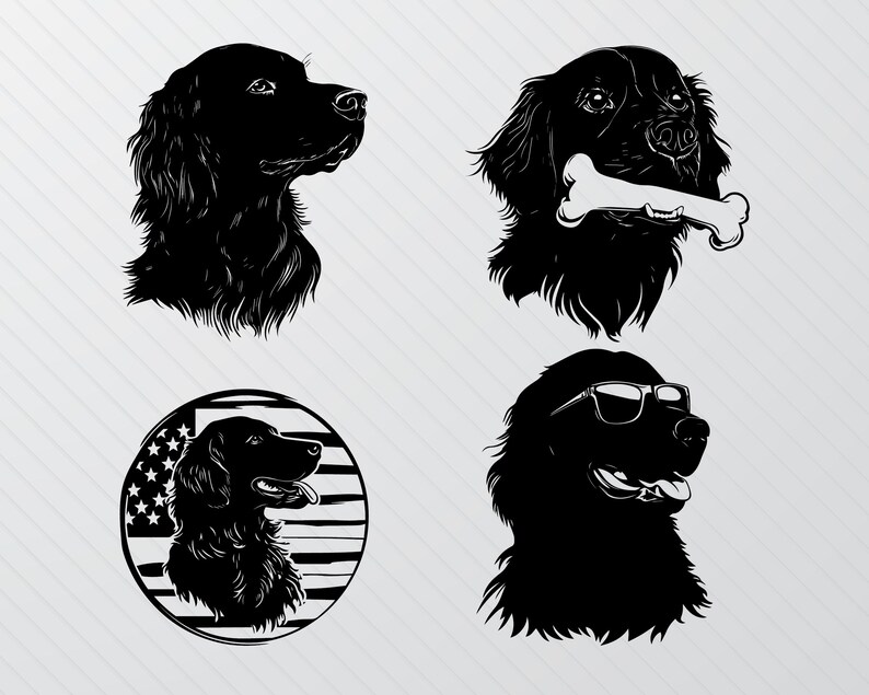 Gordon Setter Svg Bundle, Gordon Setter Dog Silhouette, Gordon Setter ...