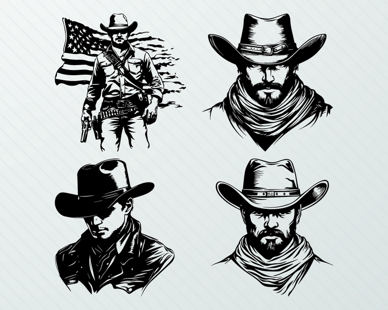 Outlaw Svg Png, Outlaw Clipart, Outlaw Silhouette Decal, Outlaw Vector ...