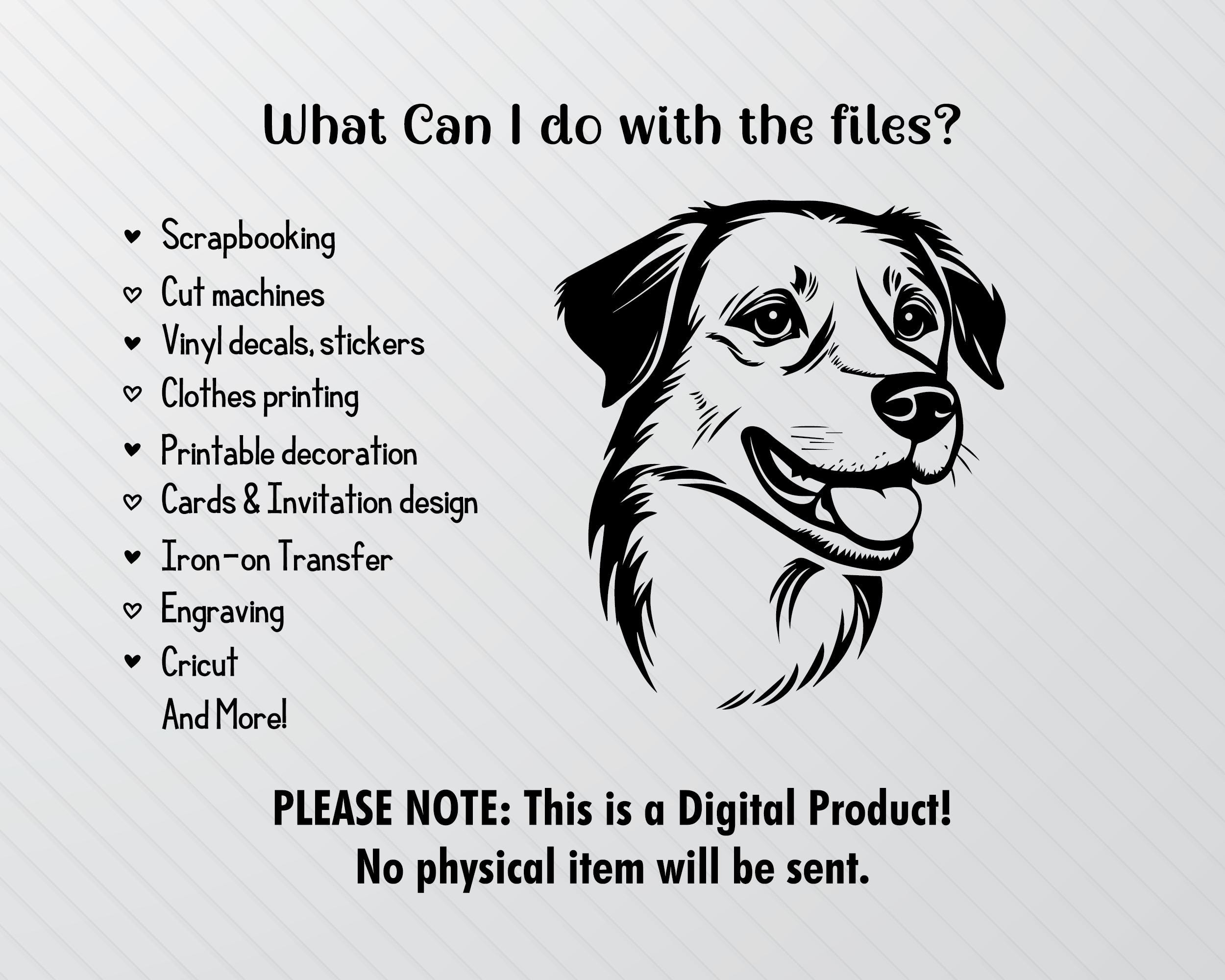 Mutt Dog Svg Bundle, Mutt Dog Silhouette Cut File for Cricut, Mutt Dog ...