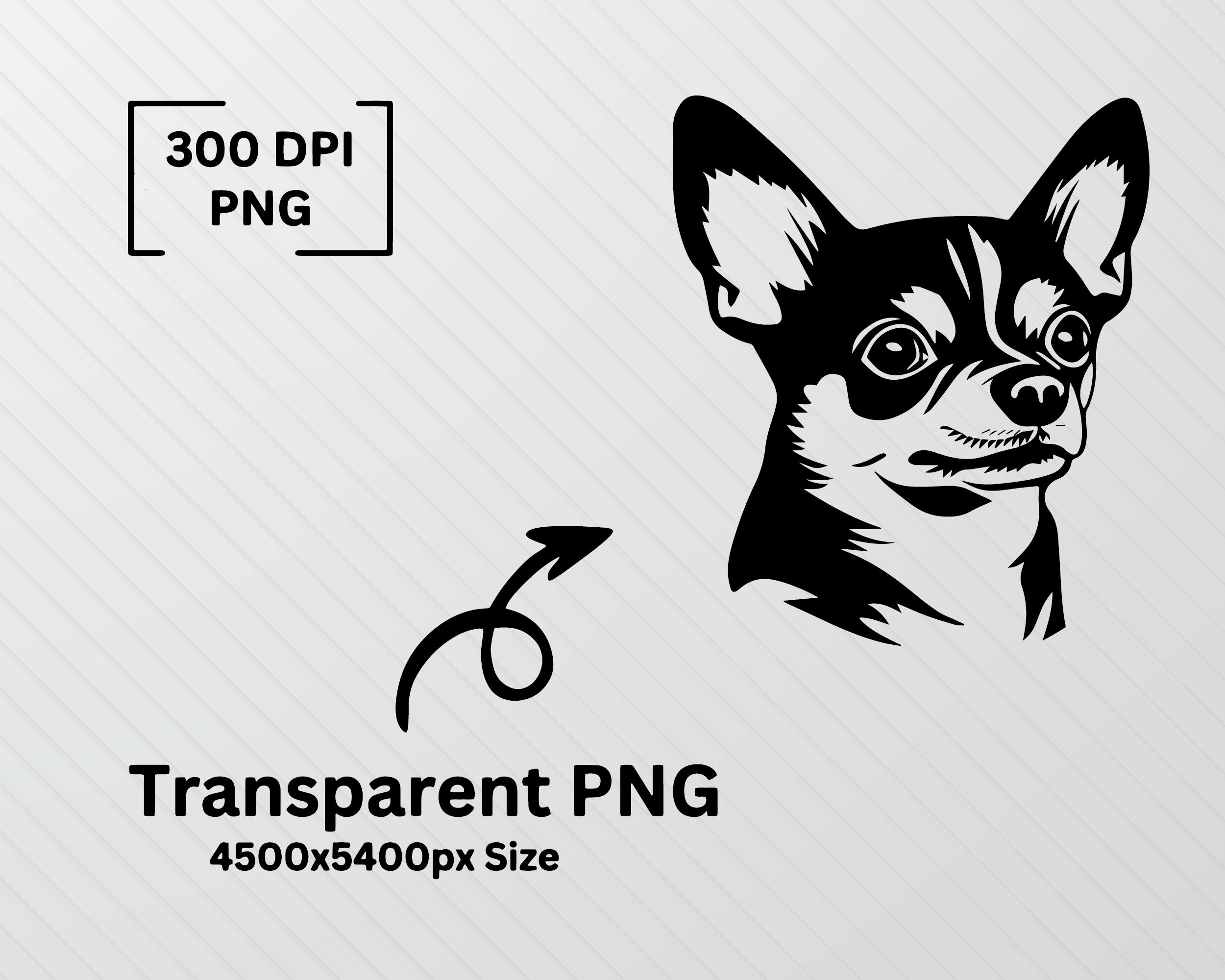 Chipin Dog SVG Bundle: Silhouette Vector Art (PNG, Cricut) - Etsy