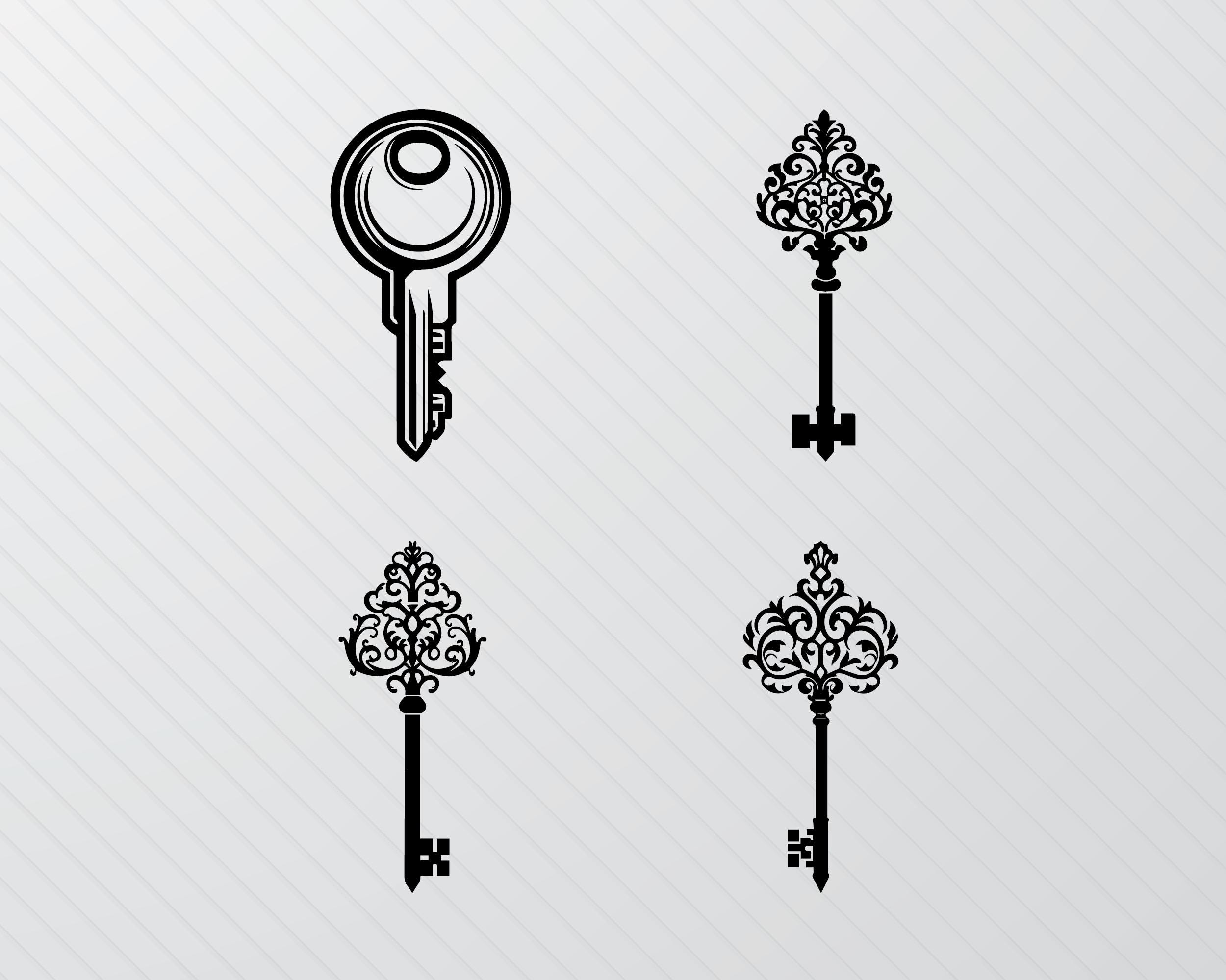 Key Silhouette Svg Cut File, Keys Svg, House Keys Clipart, Car Keys Png ...