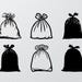 Sack Silhouette Vector Bundle: Bag Outline Clipart (SVG, PNG) - Etsy