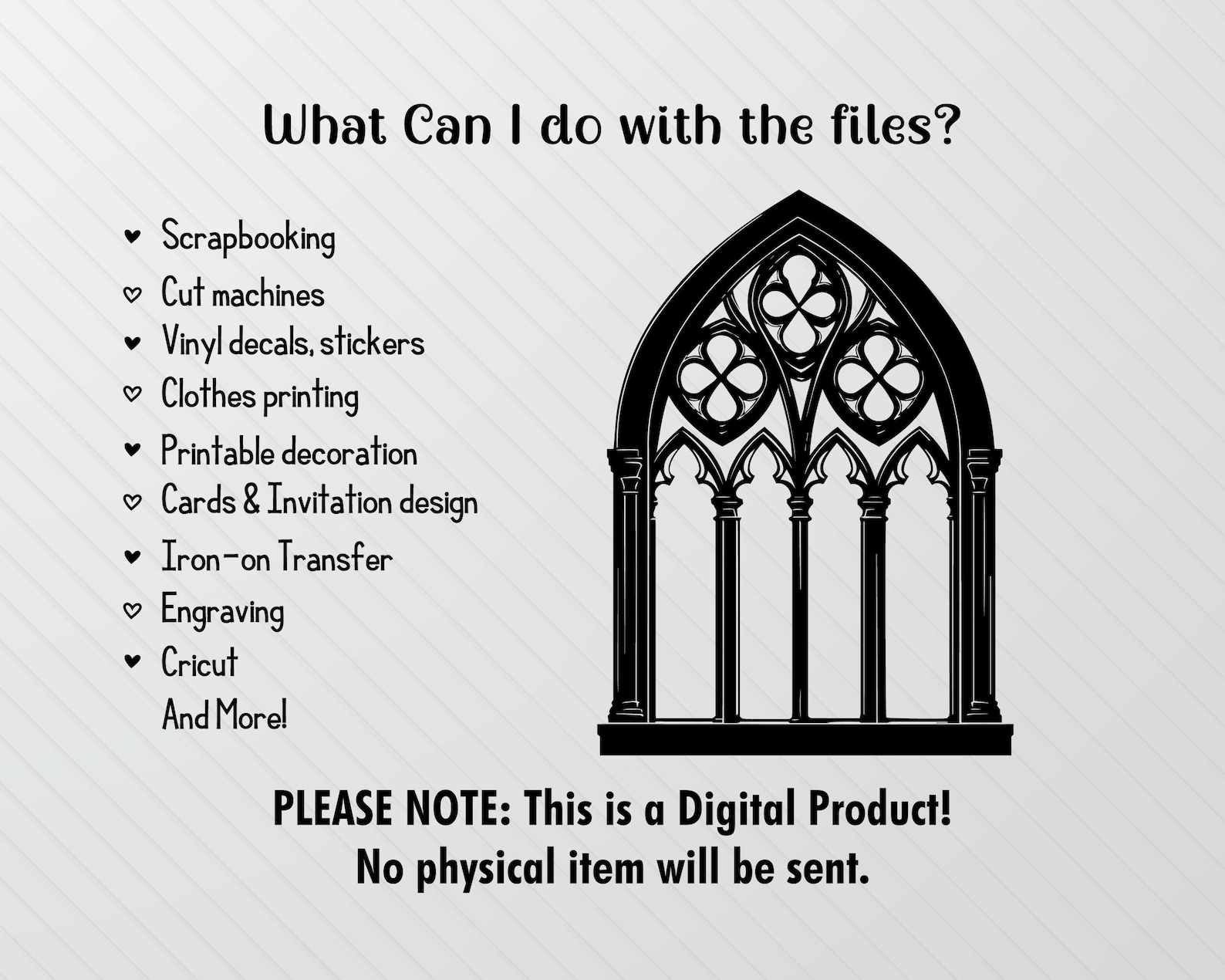 Gothic Window Svg Bundle, Gothic Window Silhouette, Gothic Window Cut ...