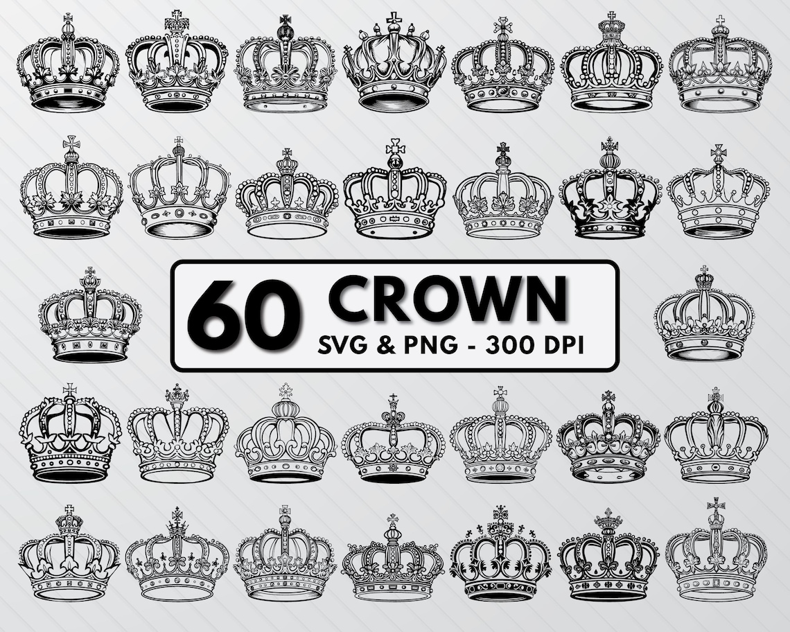 Krone Silhouette geschnitten Datei, Königin Krone svg, König Krone ...