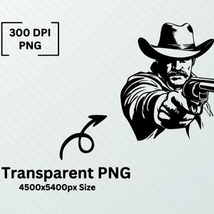 Outlaw Svg Png, Outlaw Clipart, Outlaw Silhouette Decal, Outlaw Vector ...