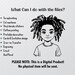 Dreadlocks Svg Bundle, Dreadlocks Silhouette Png, Boy With Dreadlocks ...