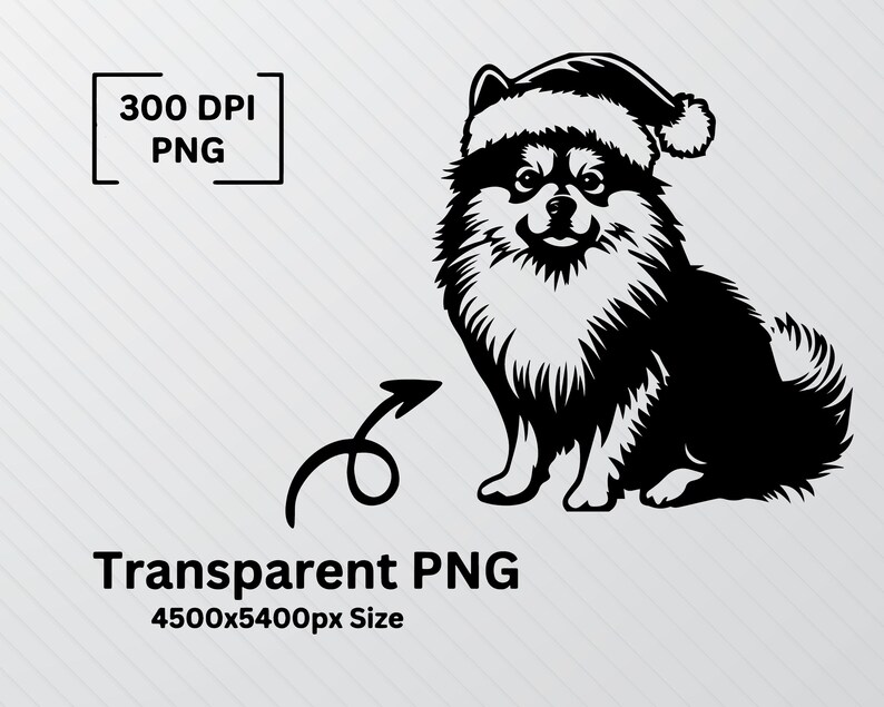 German Spitz Svg Bundle, German Spitz Dog Silhouette Svg, Dog Breeds ...