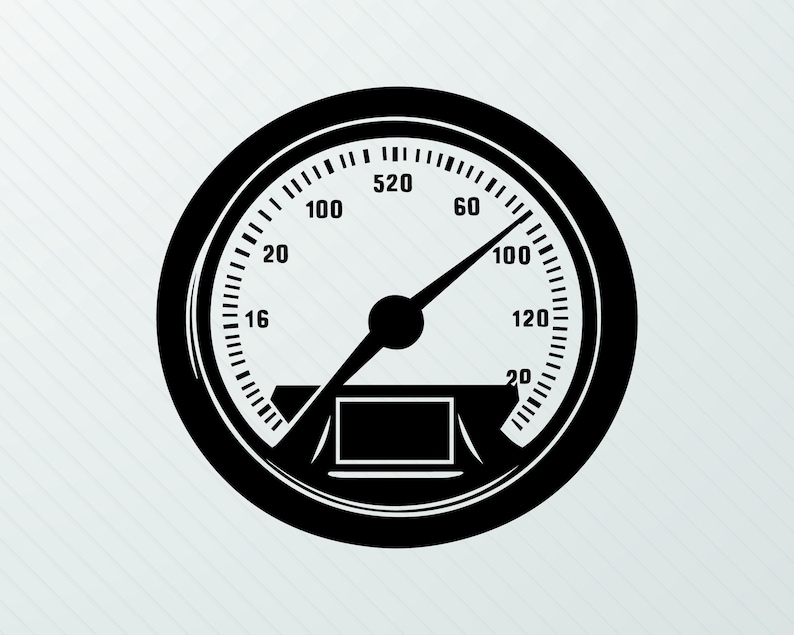 Speedometer Svg Png, Speedometer Clipart, Speedometer Silhouette ...