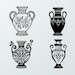 Greek Amphora Svg Png, Greek Amphora Clipart, Greek Amphora Silhouette ...