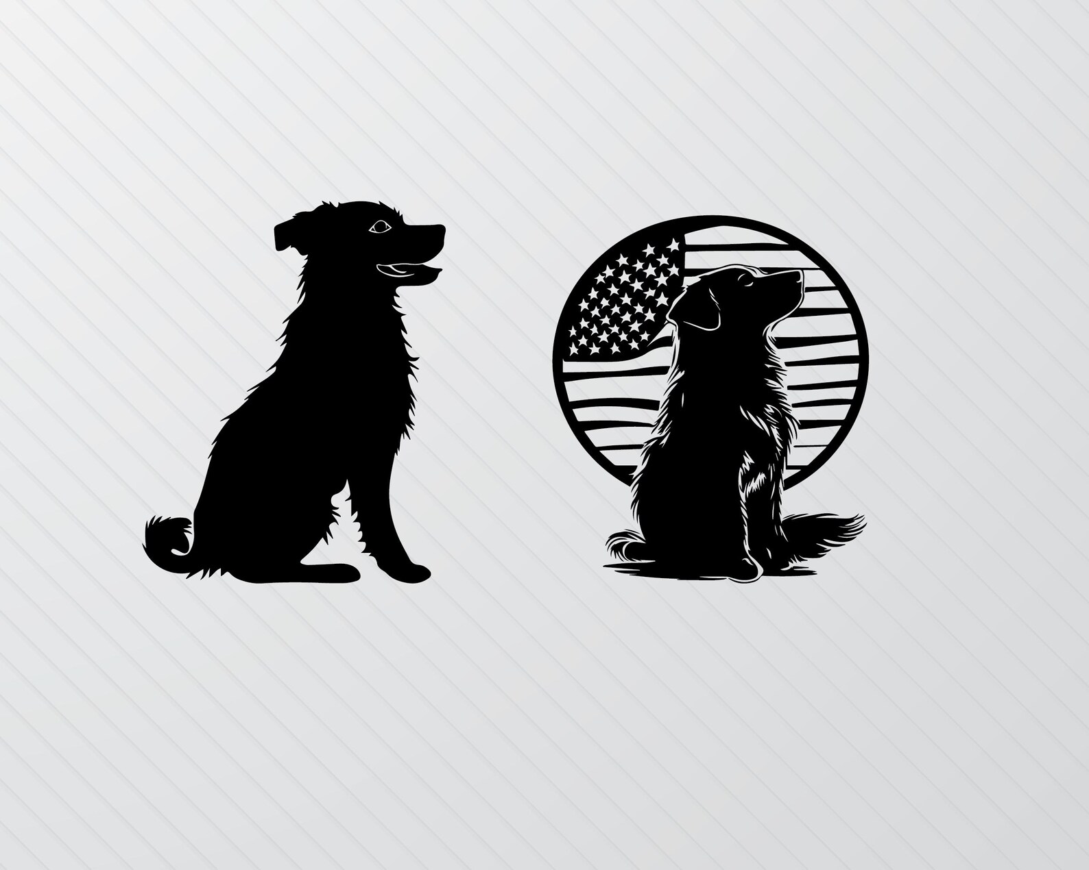 Mutt Dog Svg Bundle, Mutt Dog Silhouette Cut File for Cricut, Mutt Dog ...