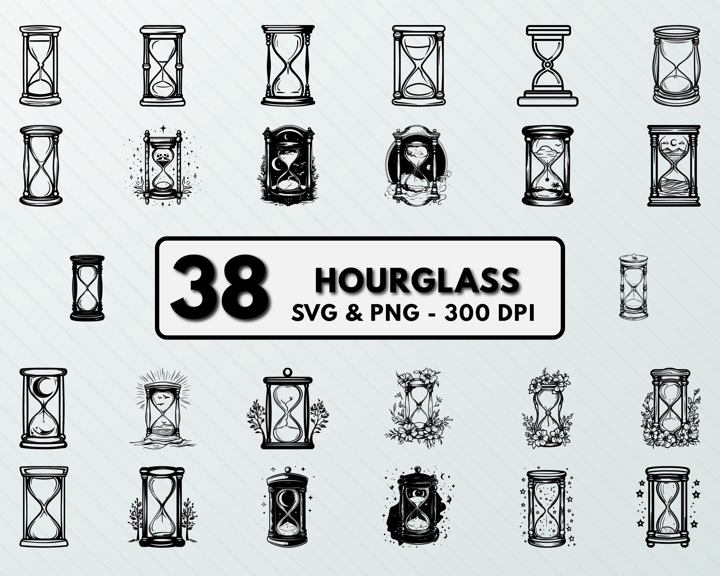 Hourglass Svg Png, Hourglass Clipart, Hourglass Vector, Hourglass ...