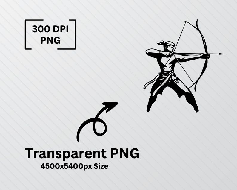 Archery Silhouette Svg, Archery Svg Cut Files, Archery Girl Boy Clipart ...