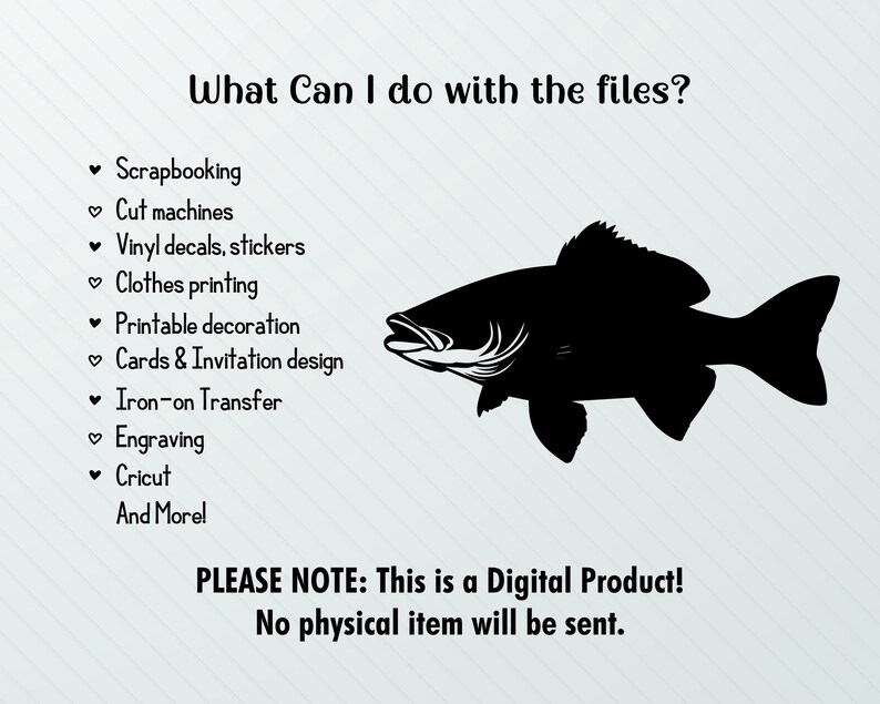 Musky Fish SVG PNG Bundle: Fishing Clipart, Decal Cut Files - Etsy