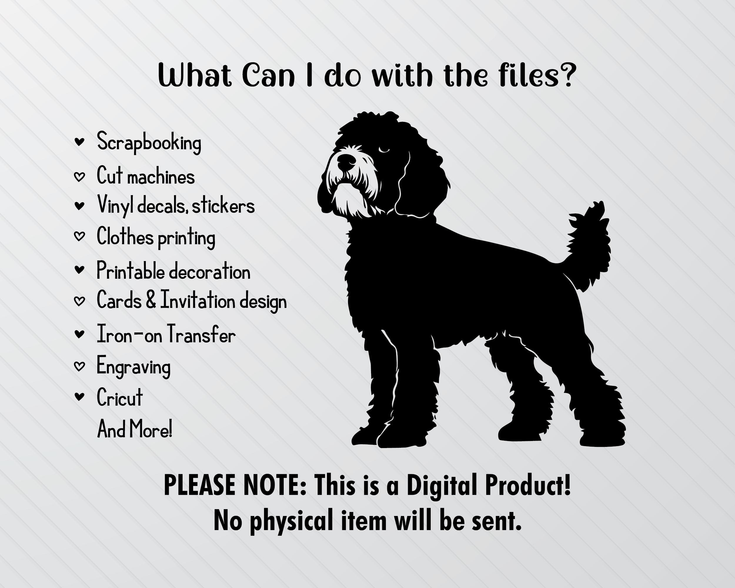 Sheepadoodle Svg Bundle, Sheepadoodle Silhouette, Sheepadoodle Puppy ...