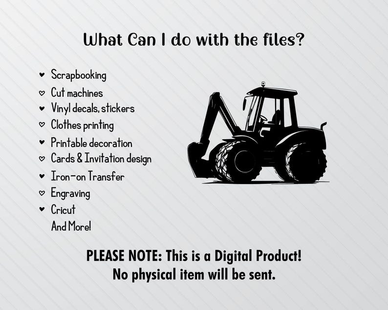 Loader Silhouette SVG Bundle: Heavy Loader Clipart (PNG) - Etsy