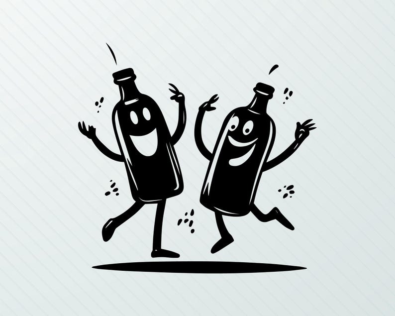 Dancing Ketchup Bottle Clipart: SVG, PNG, Vector Art (digital Download ...