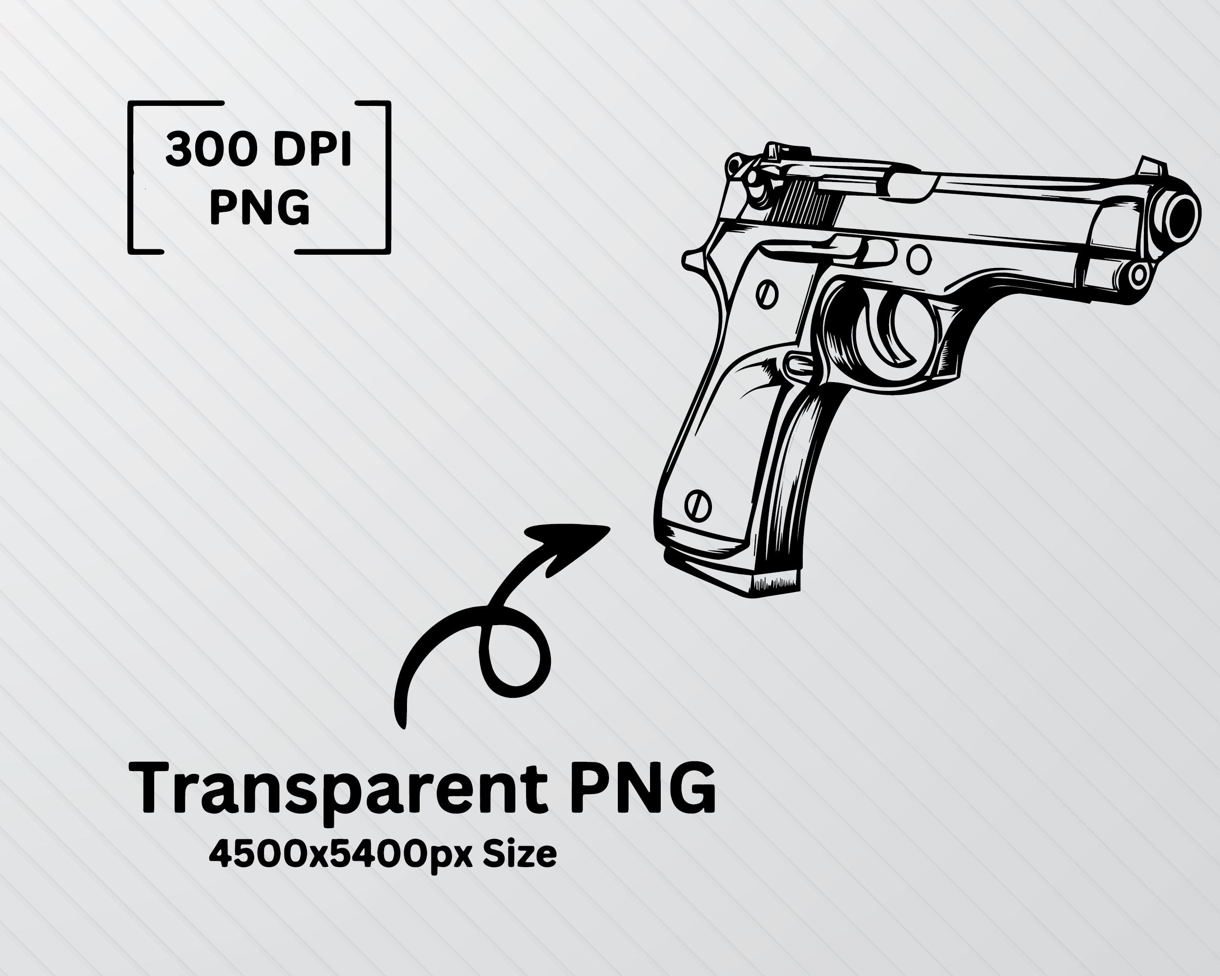 Gun Svg Bundle, Rifle, Pistol Vector Art (SVG, PNG) - Etsy