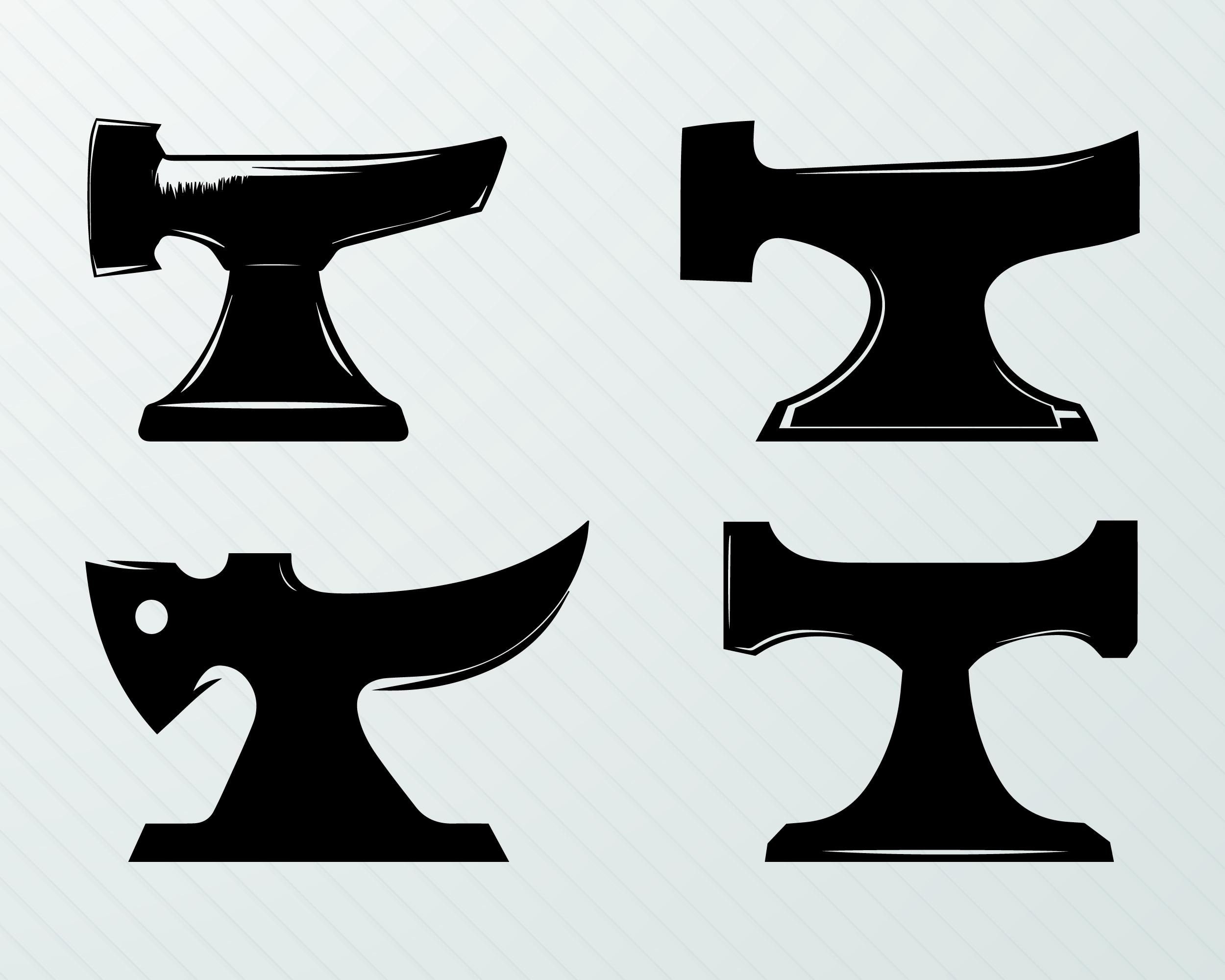 Anvil Svg, Anvil Png, Anvil Clipart, Anvil Silhouette, Anvil Decal ...