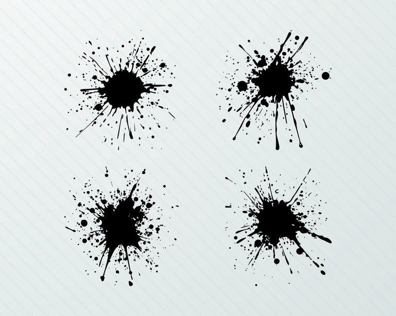 Paint Splatter Svg Png, Paint Splatter Clipart, Paint Splatter ...