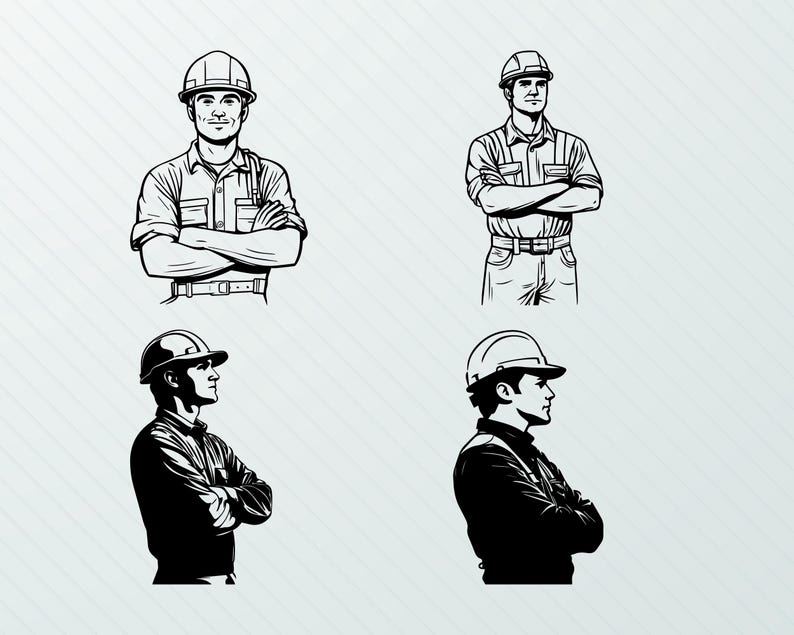 Engineer Svg Png, Engineer Clipart, Engineer Silhouette, Decal ...