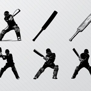 Cricket SVG Bundle: Silhouette, Clipart, Outline Vector Art (PNG, Cut ...